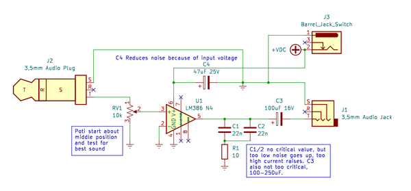 truSDX Audio Amplifier